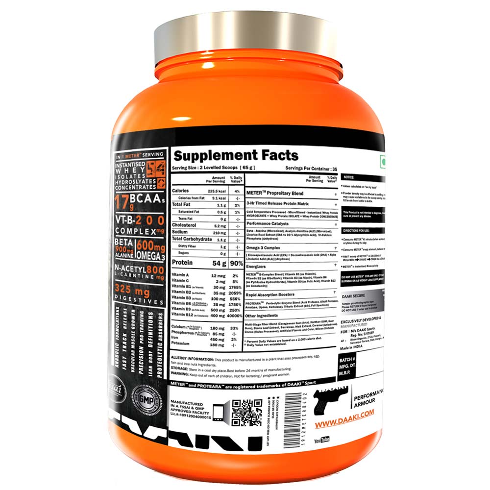 DAAKI Meter 100% Whey, 5 lb Molten Chocolate at Best Price in India ...