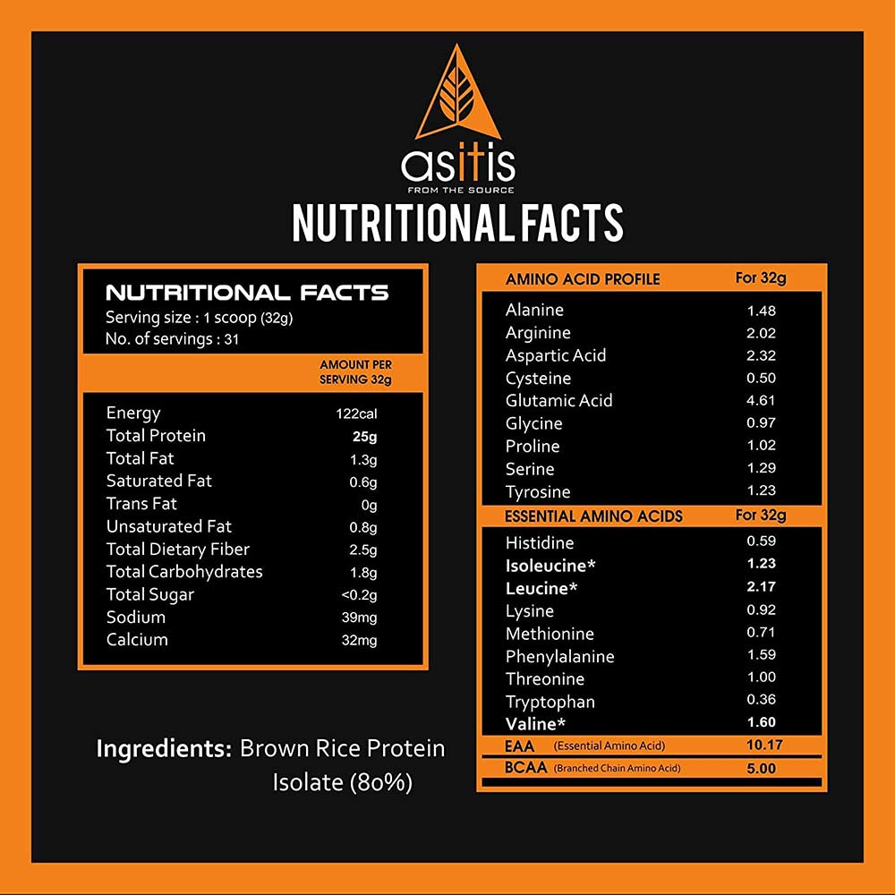 Brown Rice Protein Isolate at Best Price in India | Healthkart.com