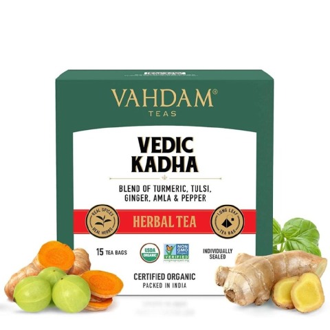Vedic Kadha Herbal Tea at Best Price in India | Healthkart.com