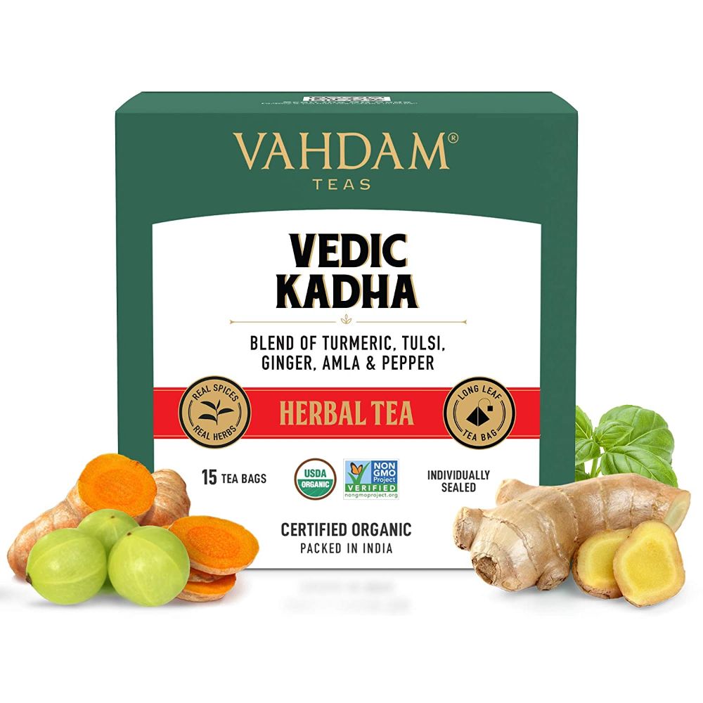 Vedic Kadha Herbal Tea at Best Price in India | Healthkart.com