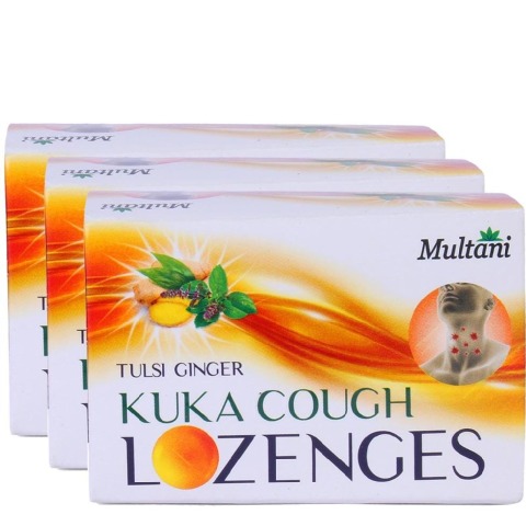 Kuka Cough Tulsi Ginger (Pack of 3) at Best Price in India | Healthkart.com
