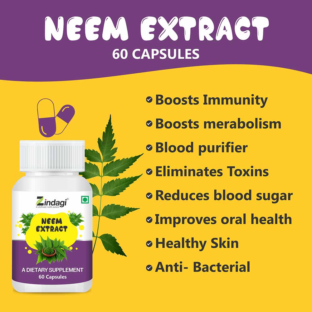 100% Pure Neem Extract at Best Price in India | Healthkart.com