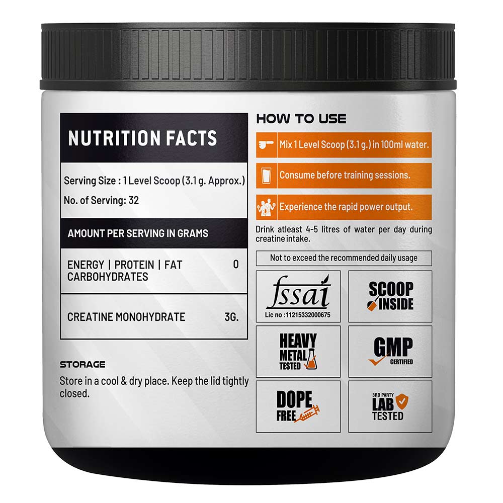 ATOM Creatine Monohydrate at Best Price in India | Healthkart.com