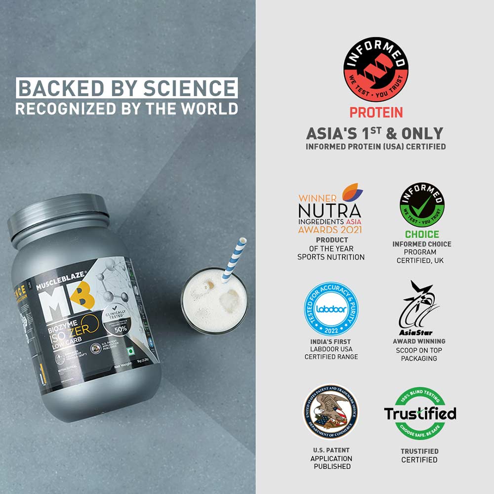 MB Iso Zero Whey Protein Isolate Low Carb Chocolate 4.4 lb