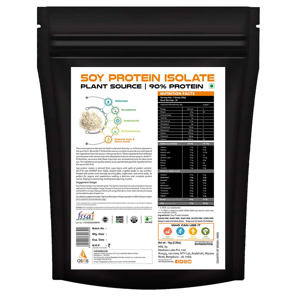 Soy Protein Isolate at Best Price in India | Healthkart.com