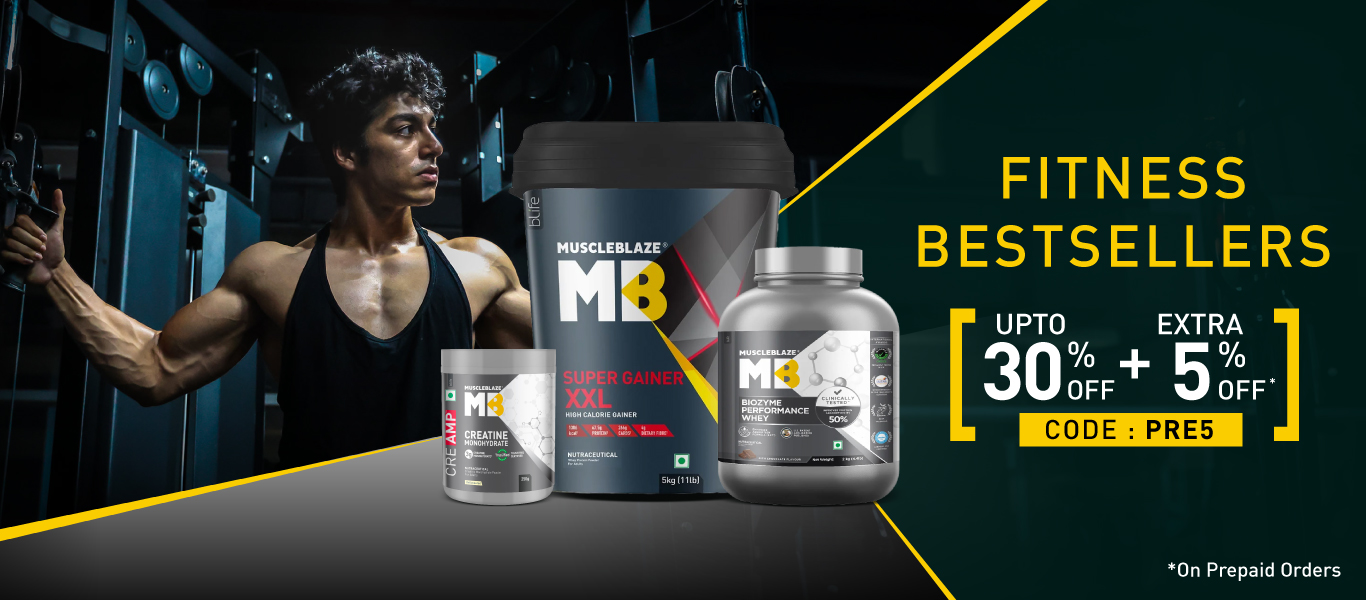 MuscleBlaze - India's Best Bodybuilding & Sports Nutrition Brand