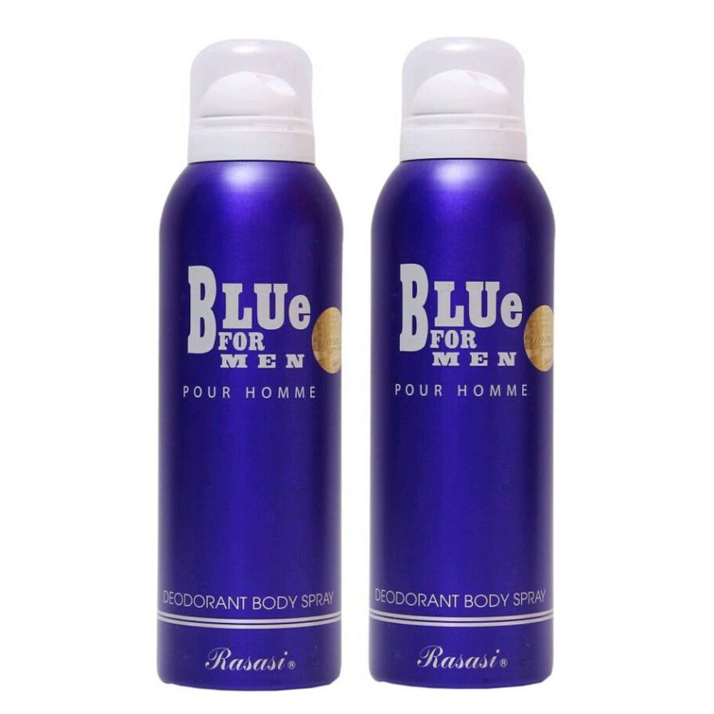 Rasasi Blue Deo Pack of 2, 200 ml for Men at Best Price in India ...