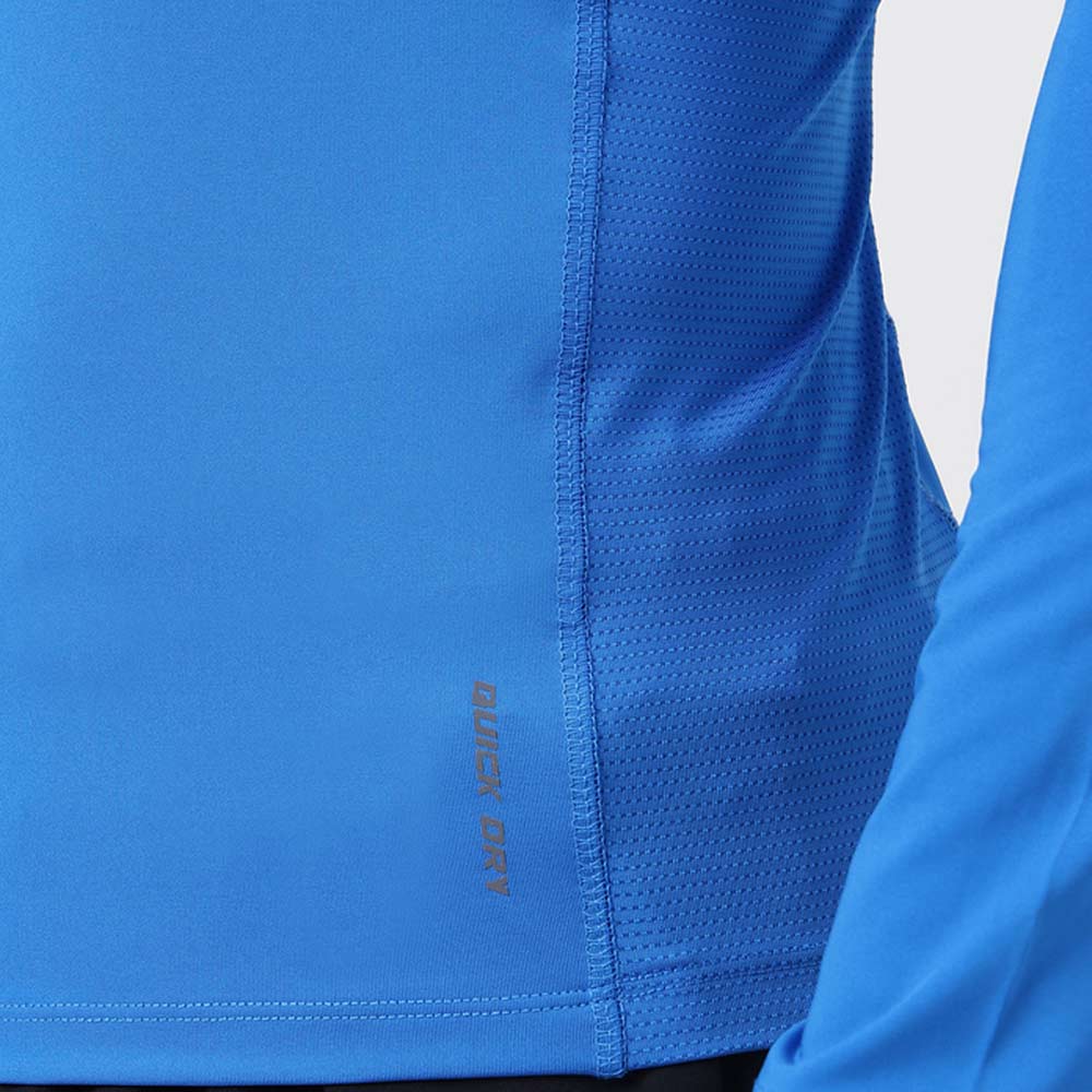 Compression Muscle Tee Full Sleeve Superman Blue • Medium
